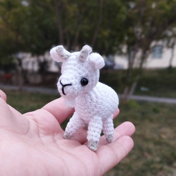 Merlin the Goat Pattern- Goat Amigurumi Pattern, Crochet Goat (DIGITAL ...