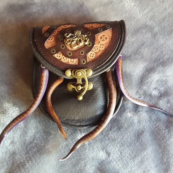 Small Leather Octopus Tentacles - Etsy