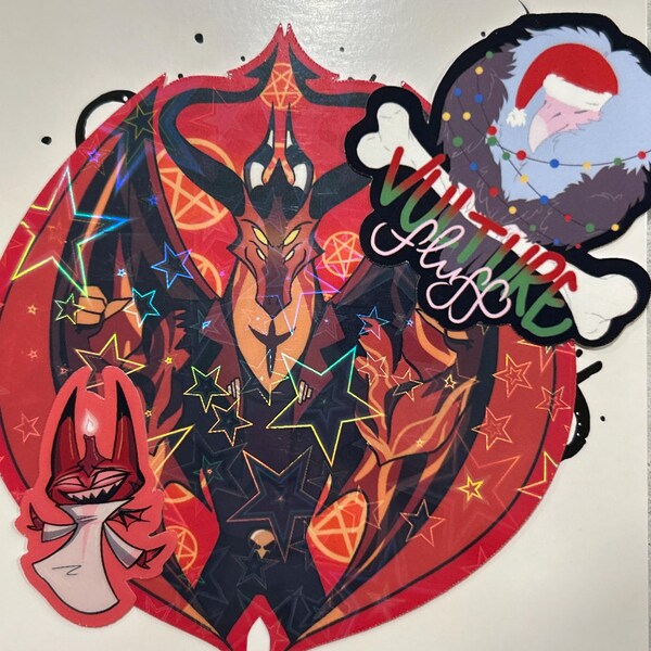 Lucifer Morningstar Hazbin Hotel Art Print - Etsy