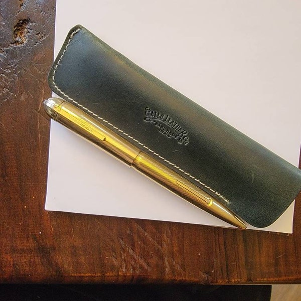 Blue Demi Skyline GF Cap / 1940’s Vintage Fountain Pen / MFS 3 Flex to ...