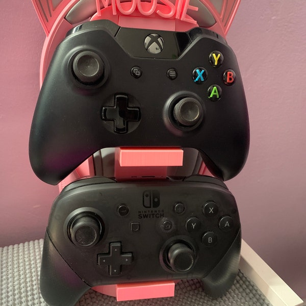 Personalized Headphone and Controller Stand, Personalize Gift - Etsy