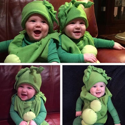 Baby Costume Halloween Costume Pea Costume Pea Pod Vegetable Toddler ...