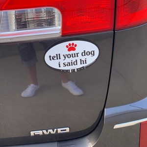 VEHICLE SIGN Animal Rescue in Progress 17x11.5 Oval - Etsy