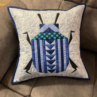 Scarab Quilt Pattern / Beetle Pattern / PDF Pattern / - Etsy