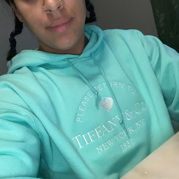 Large Diamond Embroidered Monogram Sweatshirt Personalized Sweatshirt ...