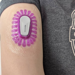 Flexible Dexcom G6 Cover Holds and Protects Sensor and Patch | Etsy Canada