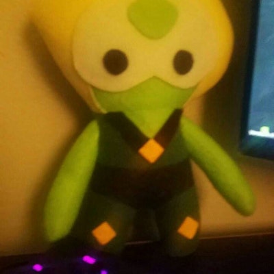 Peridot Steven Universe Crystal Gem Fleece Plush Doll - Etsy