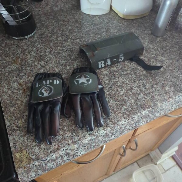 NCR Ranger Veteran Arm Armor + Leather Gloves - Etsy