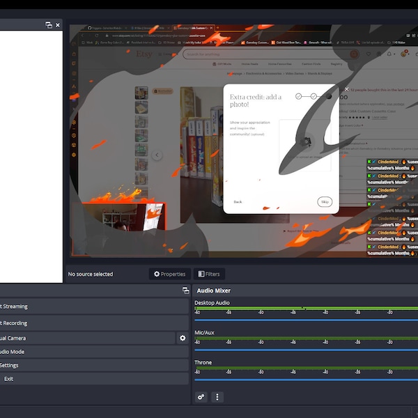 FOREST Webcam Overlay - Animated - Leaves Twitch Overlay, Nature Stream ...