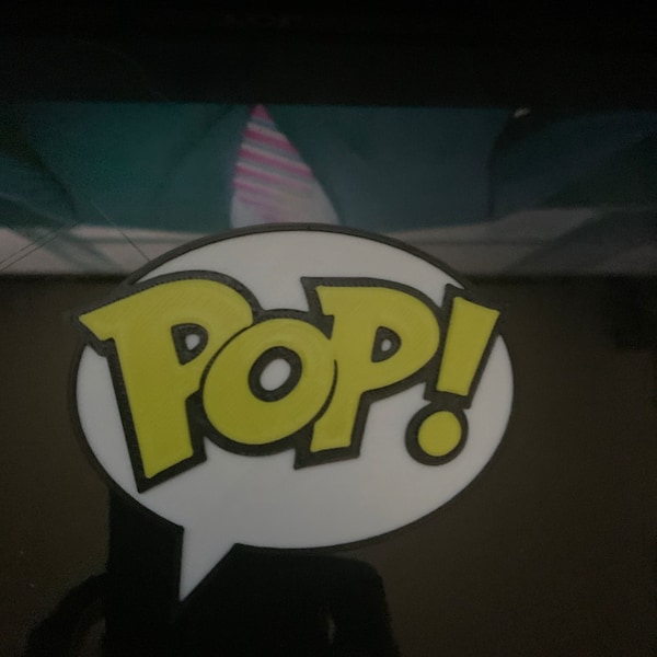 Funko POP Logo Display Sign - Etsy