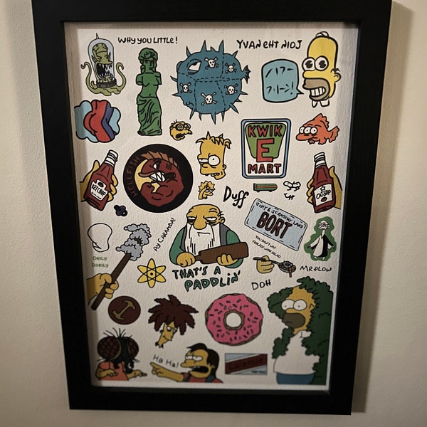 A4 Tattoo Flash Style HIPHOP Digital Art Print Gift Idea - Etsy