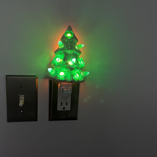St. Patrick's Irish Shamrock Night Light - Etsy