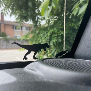 Dino Windshield Decal Trex Dinosaur Funny Custom Car SUV 4x4 Truck Auto ...