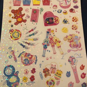 Precure Fairy Goober Pins Kururun, Milk, Tsubasa, Fuwa, Yuki and Kogumi ...