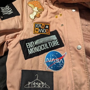 NASA Patch Blue Gradient Space Exploration Astronomy Embroidered DIY ...