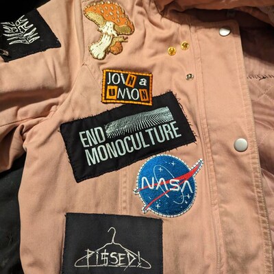 NASA Patch Blue Gradient Space Exploration Astronomy Embroidered DIY ...