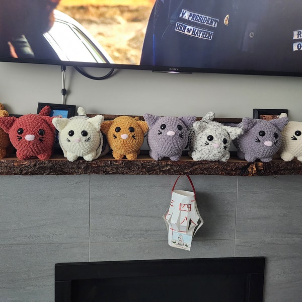 PATTERN: Crochet Chubby Cat Pattern - Etsy