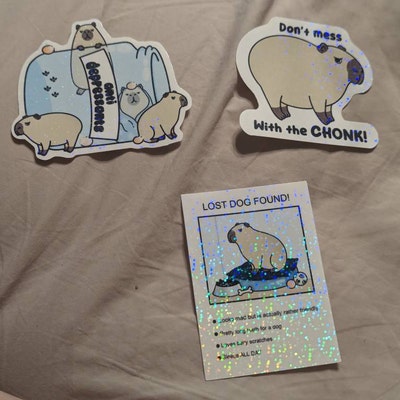 Milkshake Cows Glossy or Holo Sticker, Strawberry Cow Stickers, Banana ...