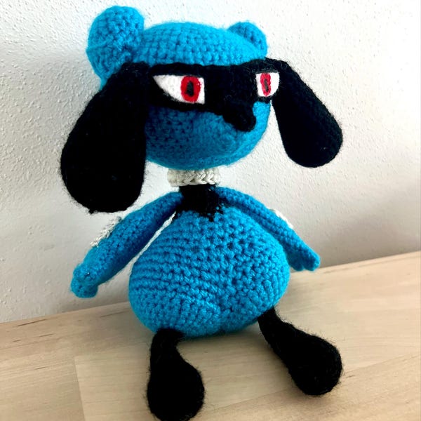 ENG/ESP Riolu Pattern Amigurumi PDF - Etsy