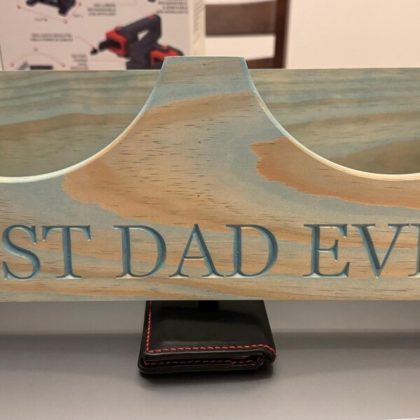 Teacher Post It Note Holder, Wood Post It Note Holder, Pencil Sticky ...