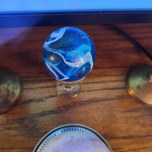 22mm Pearly Glossy Glass Shooter Marbles Assortment of 6 or 30 6 Colors ...