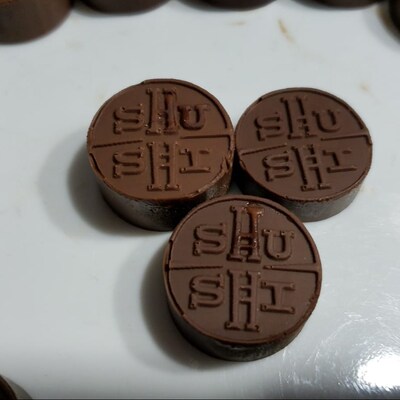 Custom Logo Chocolate Mold. Personalized Silicone Mold With Your Logo ...