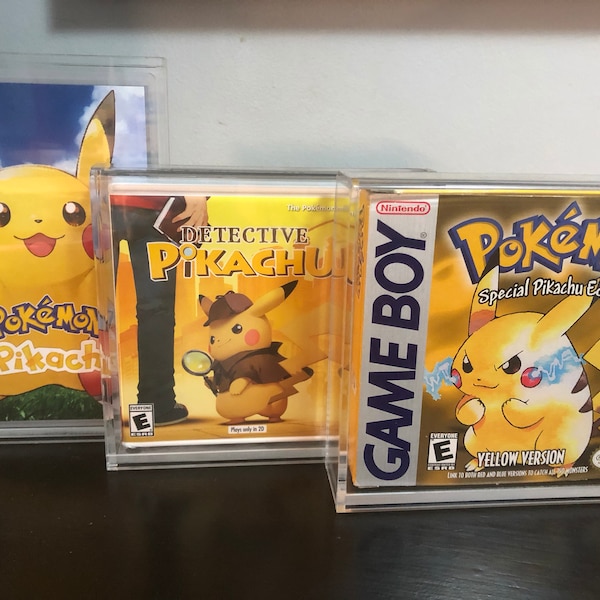 3DS Game Case Cartvault Cartvault Acrylic Nintendo Storage Display - Etsy