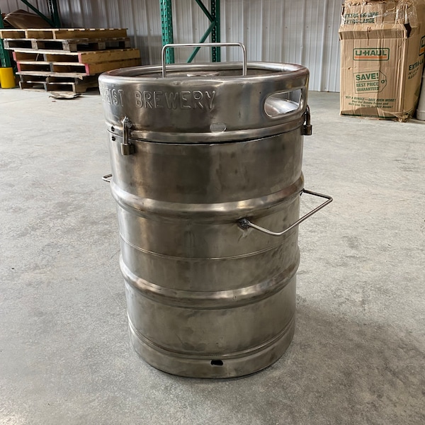 Beer Keg Seafood/crab Boil Pot + Removable Shelf Bundle - Etsy