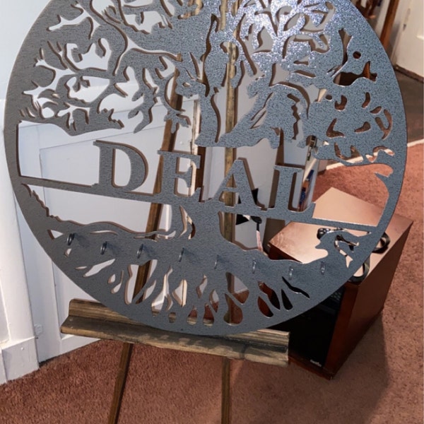 Love Lock Family Tree of Life - Etsy