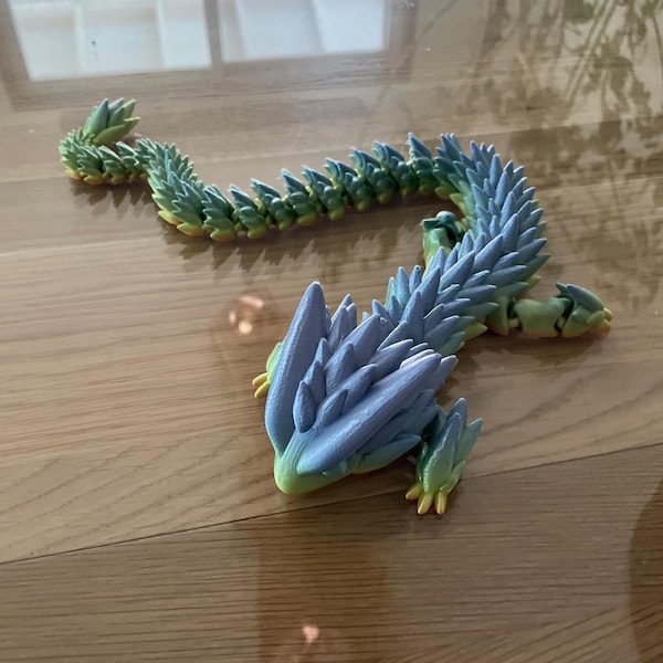 Articulated Dragon 004 Stl File For 3d Printing Stl File 3d Print
