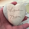 100% NATURAL, Real Heart Shape Rocks, Hand-cut Plain/blank Heart Stones ...