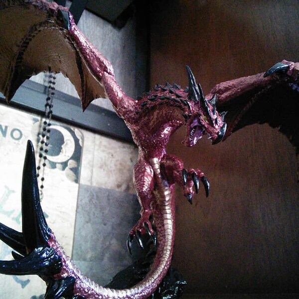 Wyvern Dragon - High Detail Multi-part Miniature - Resin 3D Printed ...