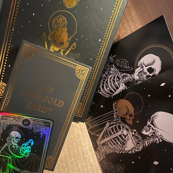 The Marigold Tarot: A Guide to the Symbolism - Hardcover Guidebook ...