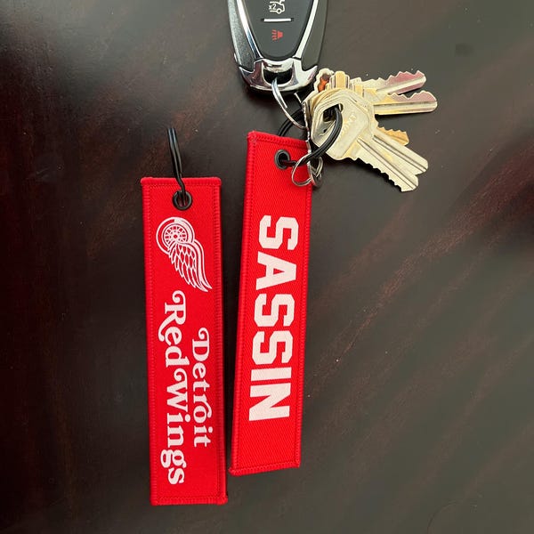 INSERT BEFORE FLIGHT Custom Key Tag | Personalized Double-sided Jet Tag ...