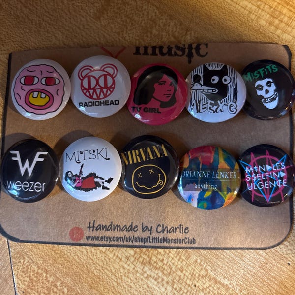 BLACK SABBATH Pin Badge Pack - Band Buttons - Punk Band Pin - 25mm ...