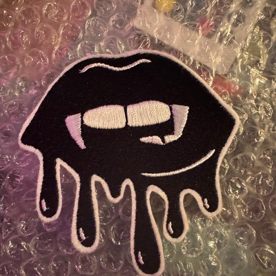 Red Alchemy Medallion Gothic Iron on Embroidered Patch - Etsy