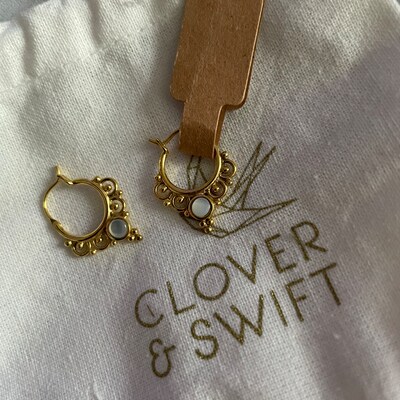 Keya Flower Perfume Bottle Necklace Tiny Spoon Aromatherapy Pendant ...