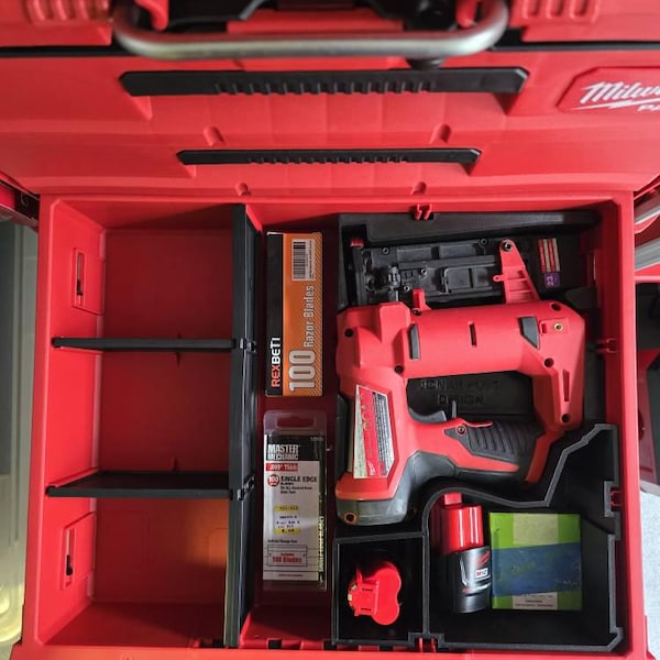 Milwaukee Packout Toolbox Lid Bit Storage: Custom Packout Accessories ...