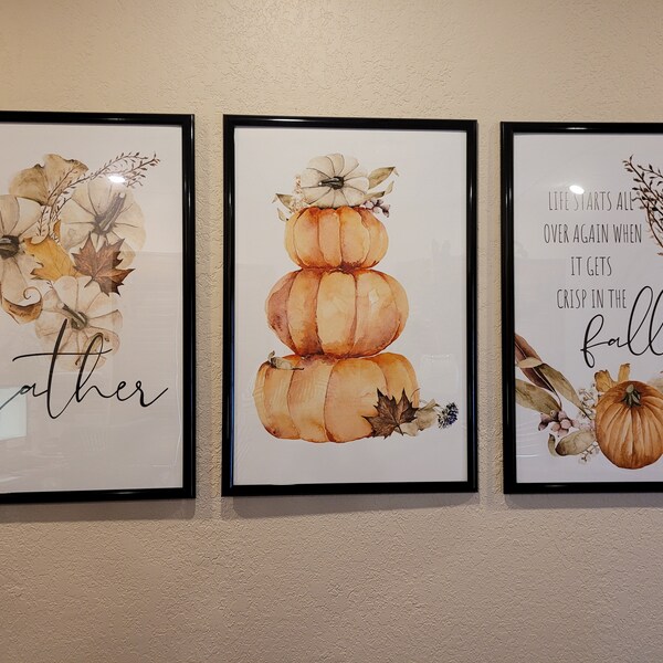 Life Starts All Over Again When It Gets Crisp in the Fall Printable | F ...