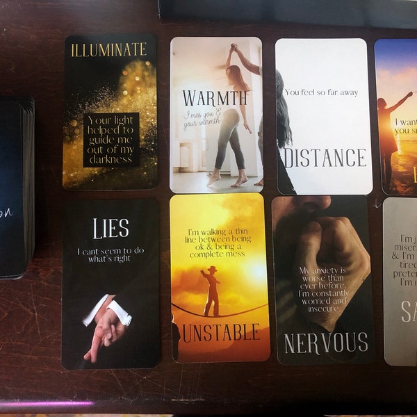 Ocean of Emotion Oracle Cards - Bridget Rau Divine Essentials Decks - Etsy