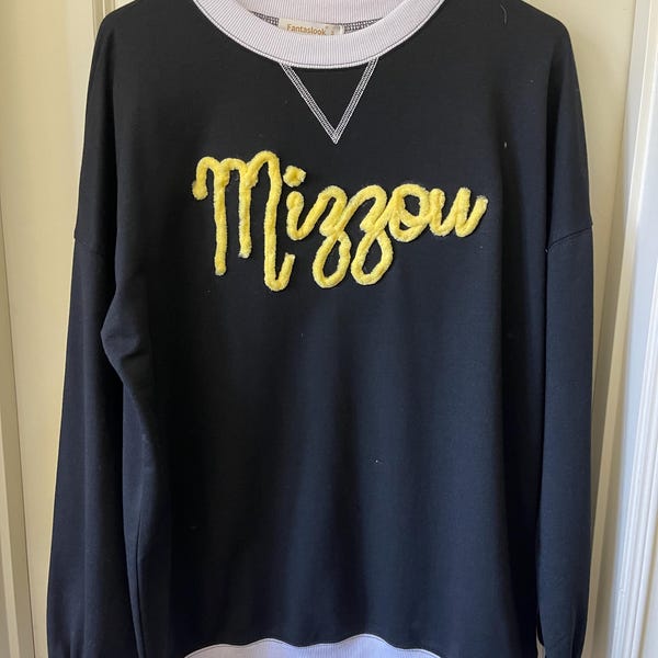 Cursive Yarn Embroidery Font - Machine Embroidery Font for Chenille ...