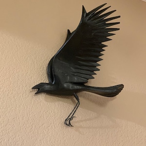Hawk Woodcarving Flying Sculpture by Jason Tennant - Etsy