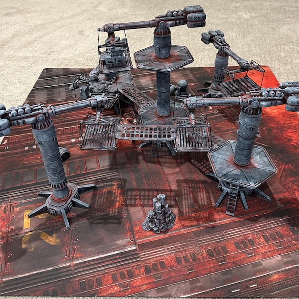 Medieval Fort - DND Aos Pathfinder Conquest Miniatureland Tabletop ...
