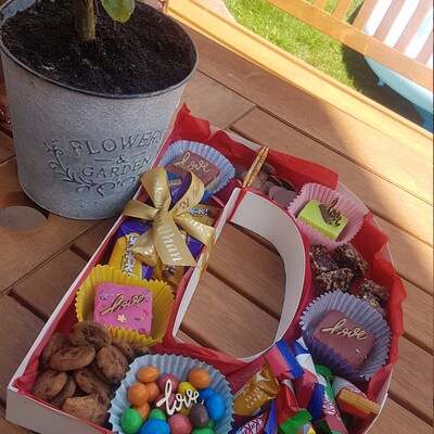 Fillable Letter Gift Boxes - Etsy UK