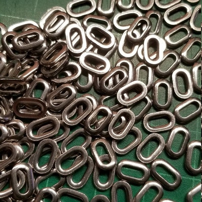 Oval Linking Rings, Shiny Stainless Steel, DIY Jewelry Connectors ...