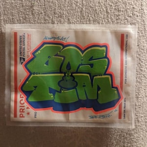 Custom Graffiti Sticker your Name/tag Tiktok Feature A1 USPS 228 - Etsy