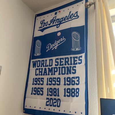 Los Angeles Dodgers World Series Championship Flag - Etsy