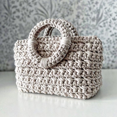 CROCHET PATTERN Essi Bag Crochet Bag Pattern Tote Pattern Woman Bag ...
