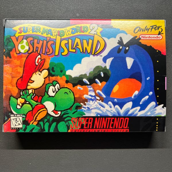 Super Mario World 2 Yoshi's Island | NTSC | Super Nintendo | SNES | En ...