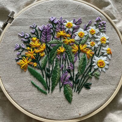 DIY Embroidery Kit Beginner, Beginner Embroidery Kit, Embroidery Set ...